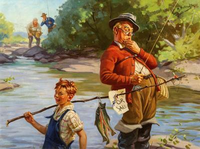 'When Skilly Pays Off' Art Print - Henry Hintermeister | Art.com