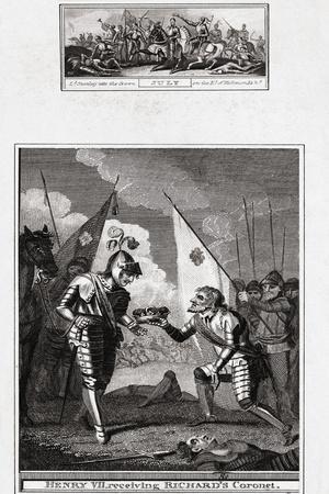 Henry VII after Winning Battle on Bosworth Field Giclee Print | Art.com