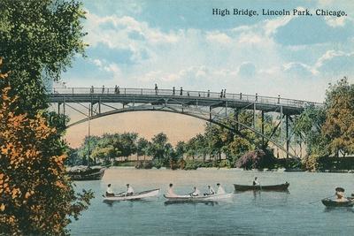 'High Bridge, Lincoln Park, Chicago, Illiniois' Art Print | Art.com