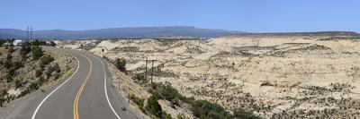 'Highway 12 Between Boulder and Escalante, Colorado Plateau, Utah, USA ...