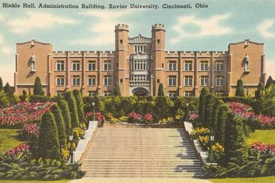 Hinkle Hall, Xavier University, Cincinnati Art Print | Art.com