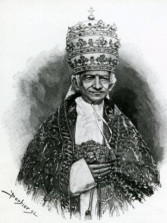 'His Holiness Pope Leo XIII (1810-1903)' Giclee Print | Art.com