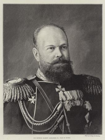 His Imperial Majesty Alexander III, Czar of Russia Giclee Print | Art.com