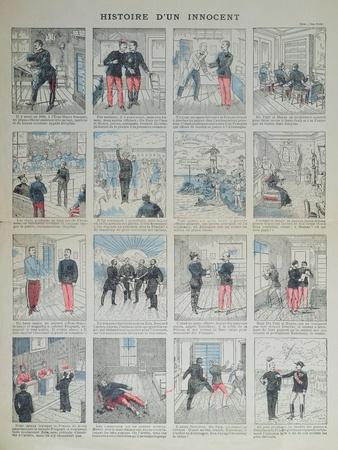 'Histoire D'Un Innocent, Illustrated History of the Dreyfus Affair ...