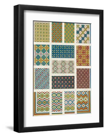 'Egyptian Treasures - Patterns' Framed Giclee Print - Historic ...