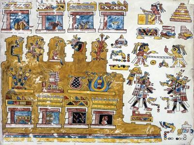 Historical Genealogical Scene, a Copy of the Code of Vienna or ...
