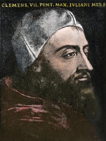 'History of Religions: Portrait of Pope Clement VII (Jules De Medicis ...
