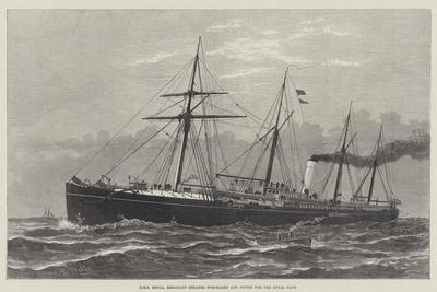 HMS Hecla, Merchant Steamer Purchased and Fitted for the Royal Navy ...