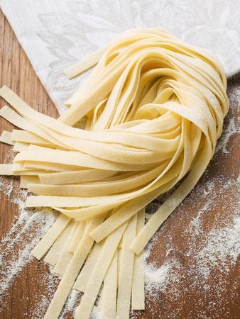 'Home-Made Ribbon Pasta' Photographic Print | Art.com