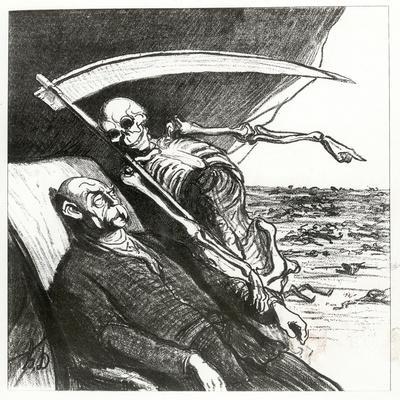 Grim Reaper Painting Medieval