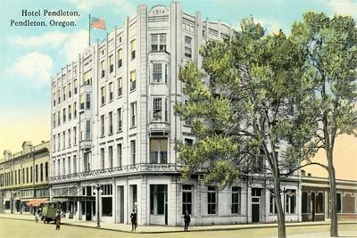 Hotel Pendleton, Pendleton Art Print | Art.com