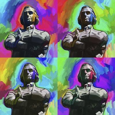 'Sam Adams Pop Art' Giclee Print - Howie Green | Art.com