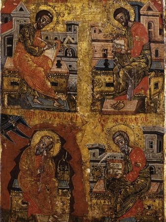 'Icon of Four Evangelists' Art Print | Art.com