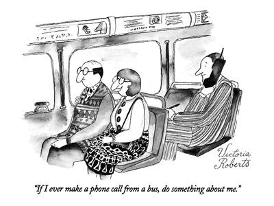 Making A Phone Call Cartoon