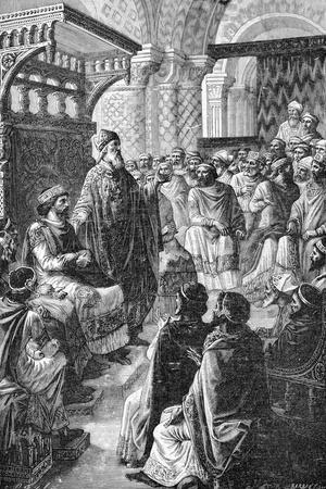 'Illustration of the Coronation of Hugh Capet' Giclee Print | Art.com