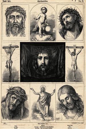 Illustrations of Jesus Christ Giclee Print | Art.com