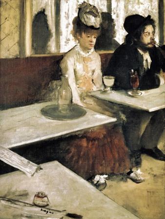 'In a Café or L'Absinthe (Dans Un Café Ou L'Absinthe)' Art Print ...