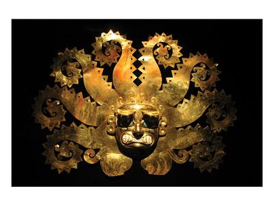 Inca Sun God Mask