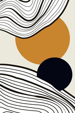 'Sun and Moon Rise' Art Print - Incado | Art.com