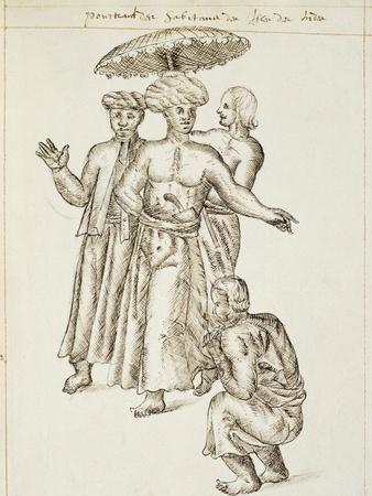 'Indonesia, Island of Java, King and Man Kneeling before Him by Artus ...