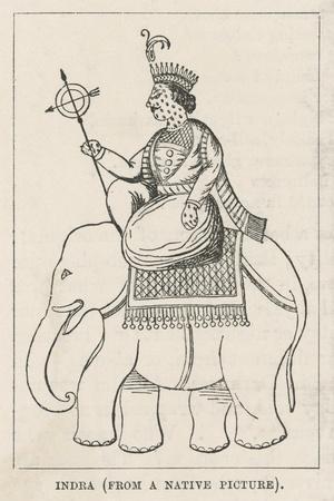 'Indra King of the Hindu Gods in an Early Collection of Hymns the Rig ...