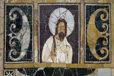 'Inlaid Marble Depicting Face of Christ, Artifact from Rome, Italy ...