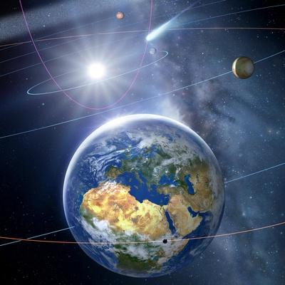 'Inner Solar System, Artwork' Photographic Print - Detlev Van ...