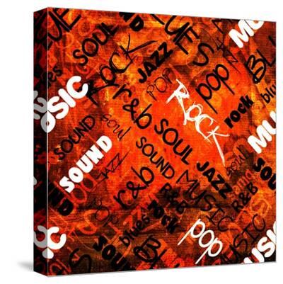Art Urban Graffiti Raster Background Stretched Canvas Print - Irina QQQ ...