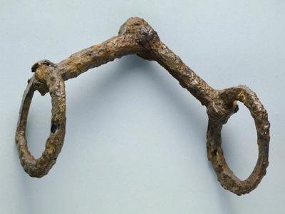 'Iron Horse Bit, Ukraine, Cuman Civilization, 10th-13th Century' Giclee ...