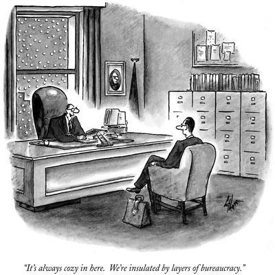 Bureaucracy Cartoon
