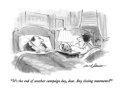 Closing Statement Cartoon