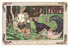 'Vassilissa in the Forest, Illustration from the Russian Folk Tale ...