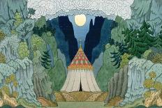 'Vassilissa in the Forest, Illustration from the Russian Folk Tale ...
