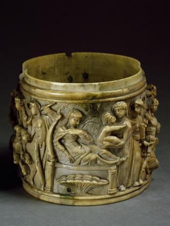 'Ivory Pyx, Depicting Life of Bacchus' Giclee Print | Art.com