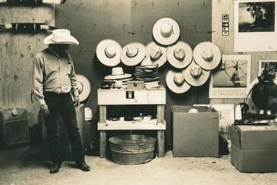 Jack Craft Ranch Fair Lubbock Texas, Usa, 1998 (B/W Photo) Giclee Print ...