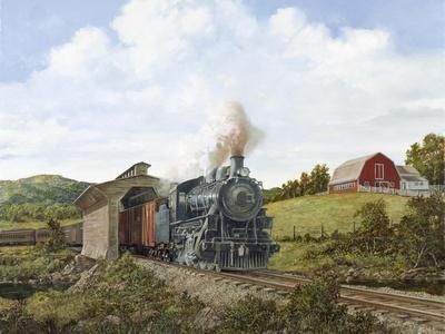 'Locomotive 2' Giclee Print - Jack Wemp | Art.com
