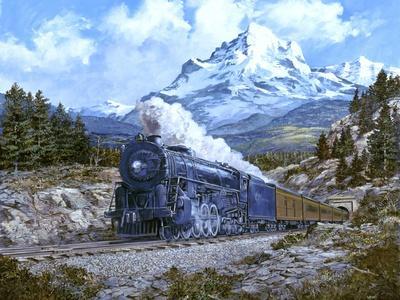 'Locomotive 4' Giclee Print - Jack Wemp | Art.com