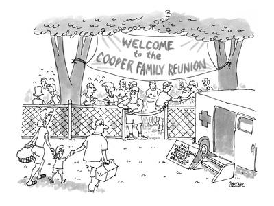 Funny Family Reunion Cartoons