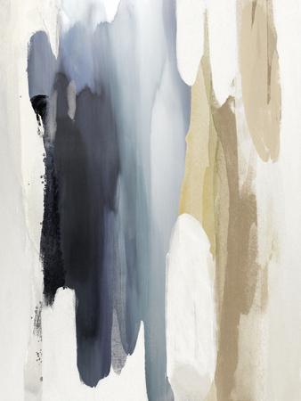 'Converge Blue and Tan' Art Print - Jackie Hanson | Art.com