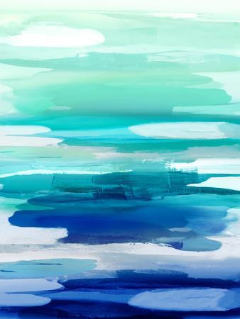 'Glide in Green' Art Print - Jackie Hanson | Art.com