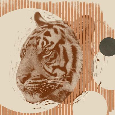 'Pop Art Tiger II' Art Print - Jacob Green | Art.com