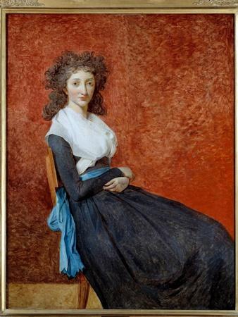 'Portrait of Madame Charles Louis Trudaine (1769-1802) Painting by ...