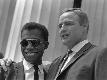 'James Baldwin and Marlon Brando at the 1963 Civil Rights March, Aug ...