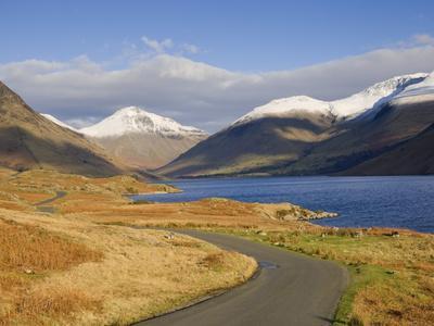 'The Road Alongside Wastwater to Wasdale Head and Yewbarrow, Great ...