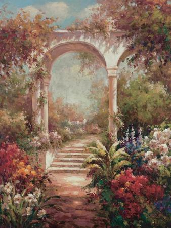 'Fiorenza's Garden' Art Print - James Reed | Art.com