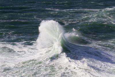 'Wind Driven Ocean Waves, Cape Kiwanda, Oregon, USA' Photographic Print ...