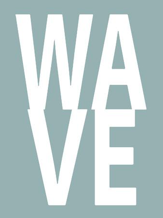 'Wave Aqua' Art Print - Jamie MacDowell | Art.com