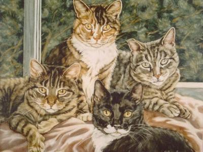 'The Gang' Giclee Print - Jan Benz | Art.com