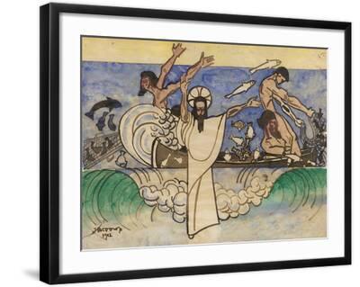 The Miraculous Fish Framed Giclee Print - Jan Toorop | Art.com