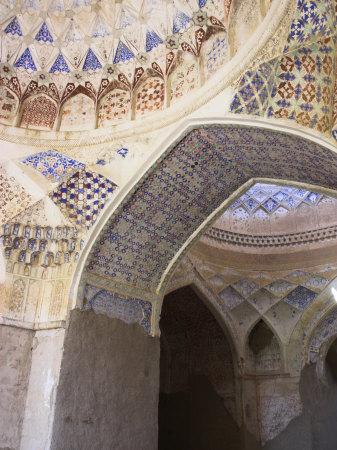 'Mosque Interior at the Ruins of Takht-I-Pul, Balkh, Afghanistan ...